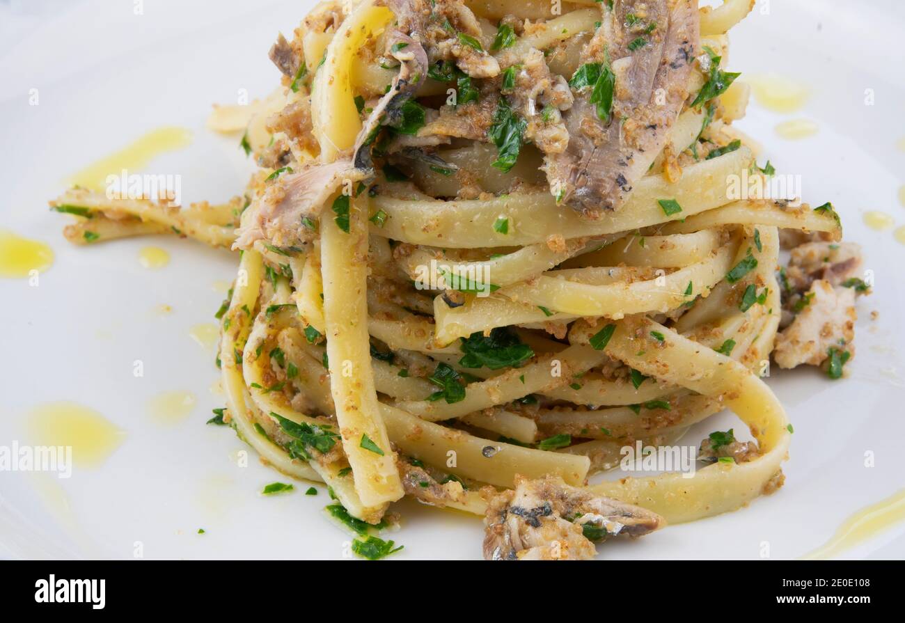 Bavette Pasta High Resolution Stock Photography and Images - Alamy