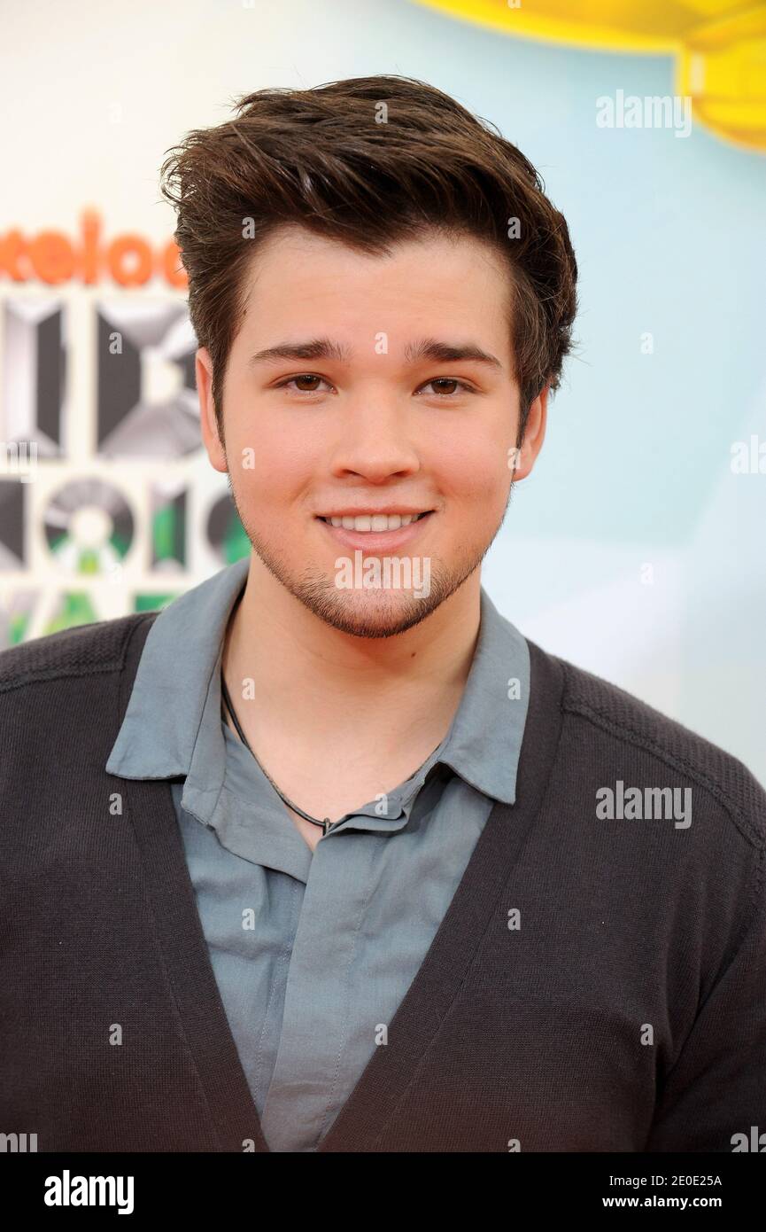 Nathan Kress arrives at Nickelodeon's 25th Annual Kids' Choice Awards ...