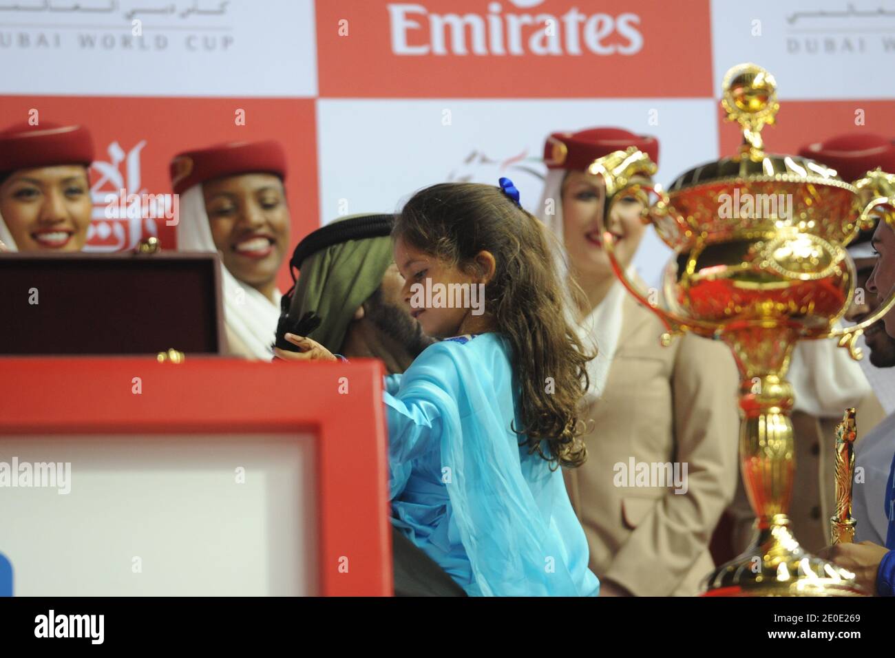 Dubai ruler, Sheikh Mohammed Bin Rashed Al Maktoum, seen with his ...