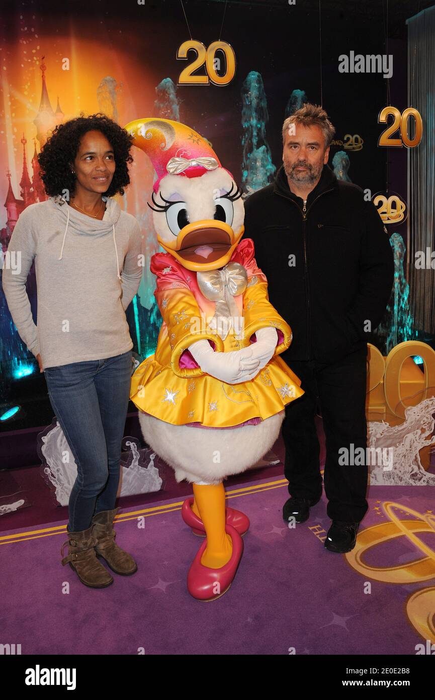 Luc Besson and his wife Virginie Besson-Silla attend the 20th ...