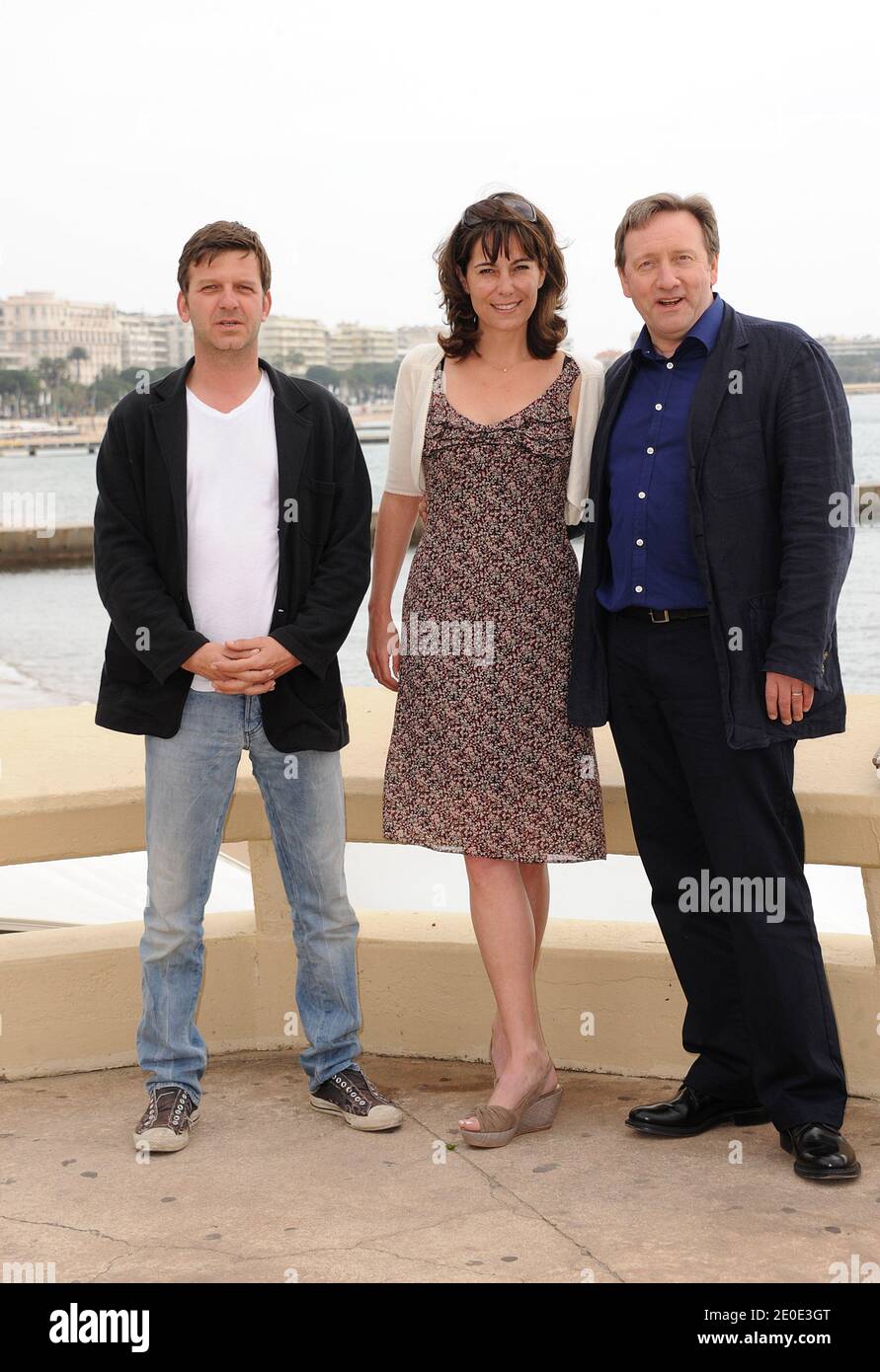 Jason Hughes Fiona Dolman And Neil Dudgeon Pose For The Photocall Midsomer Murders