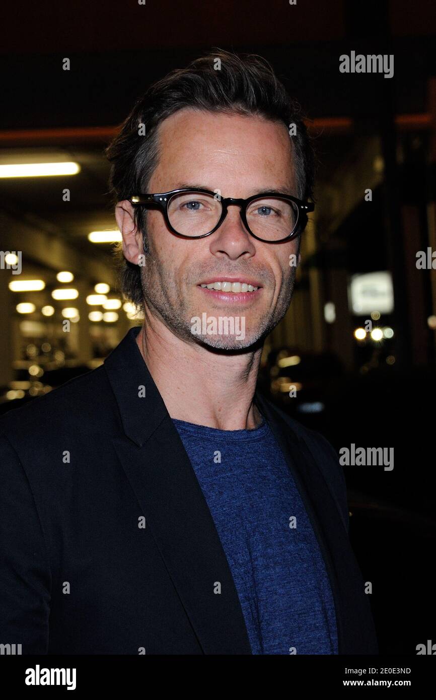 Guy Pearce attending the premiere of 'Lock out' held at the UGC Cine ...