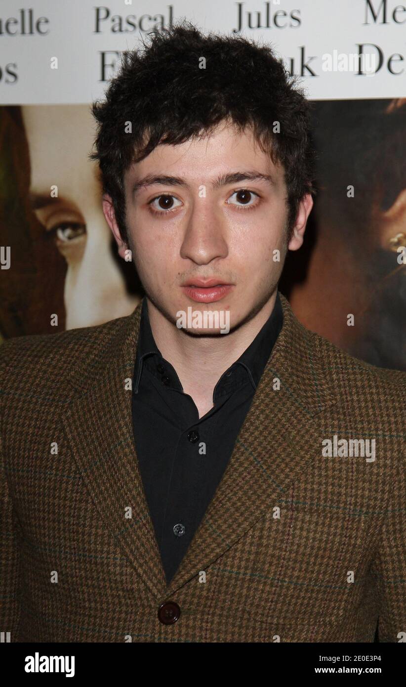 Jules Sitruk attending the 'Le Fils De L'Autre' Paris premiere at UGC ...