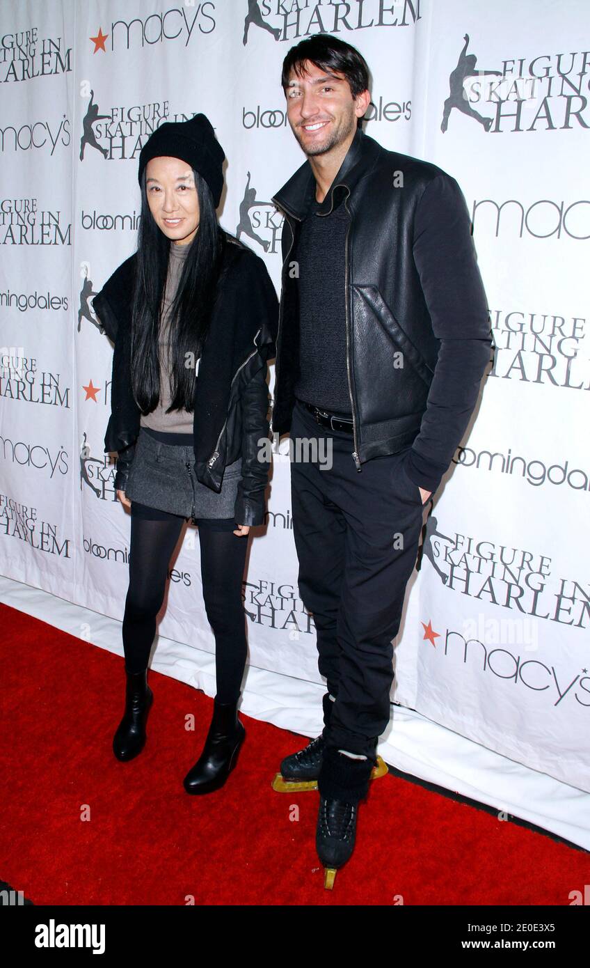 Vera Wang and Evan Lysacek attend the 2012 Skating with the Stars Gala ...
