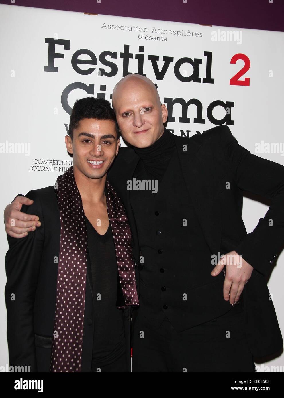 Ali Madhavi and Djanis Malki attending the 'Festival 2 Cinema de ...
