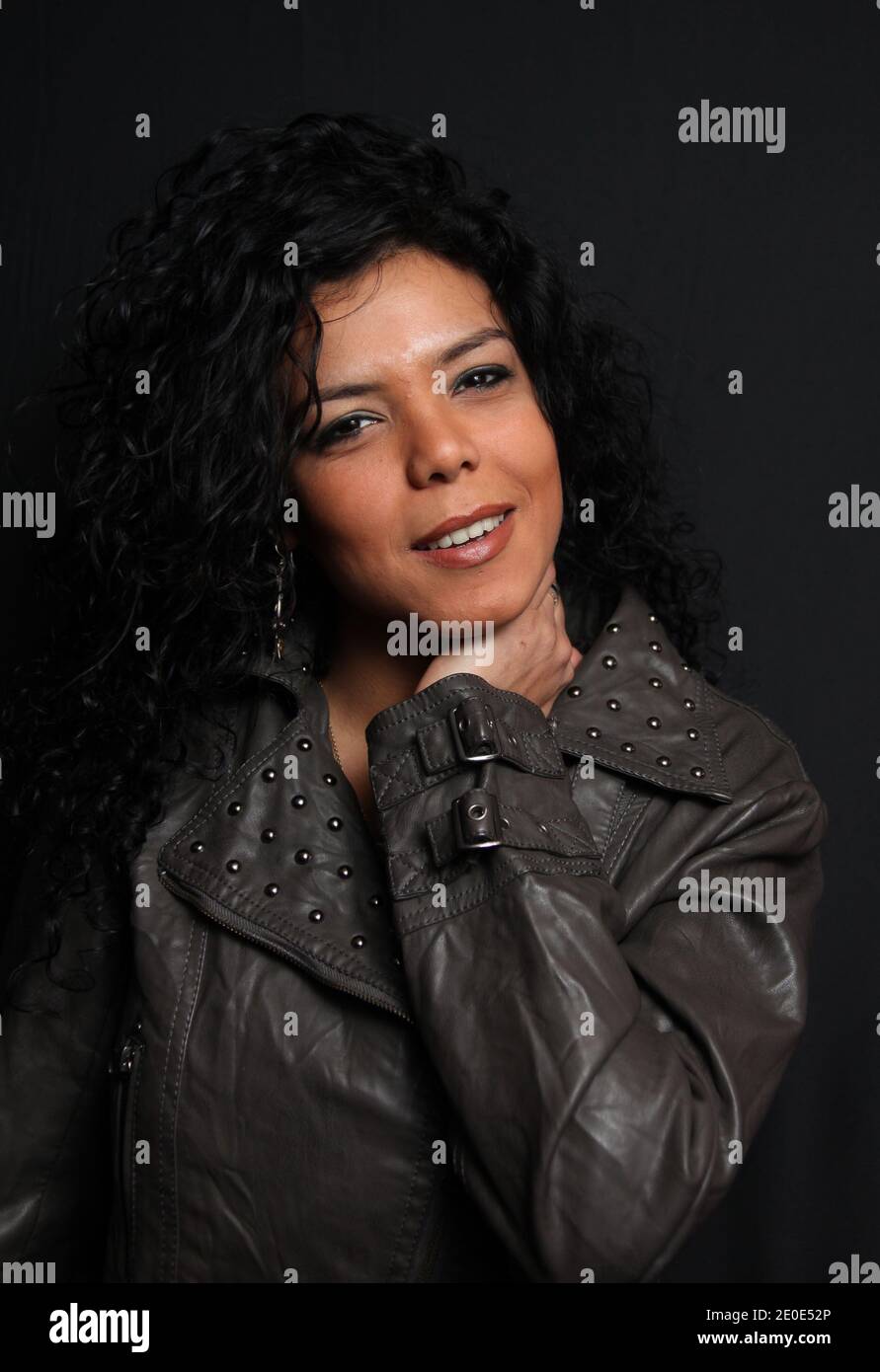 Nahed El Sebai poses during a photo session as part of the Festival 2 ...