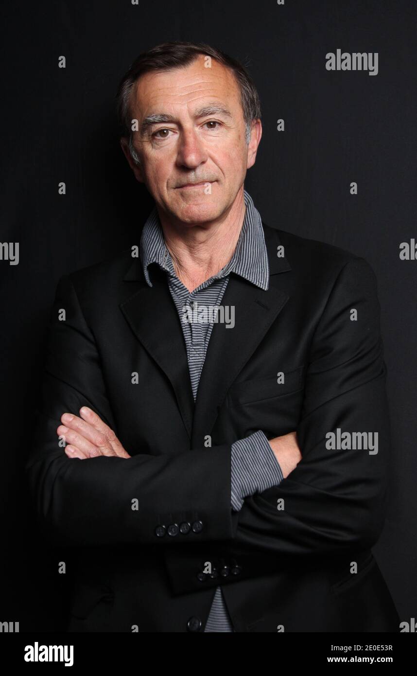 Christophe Malavoy poses during a photo session as part of the Festival ...