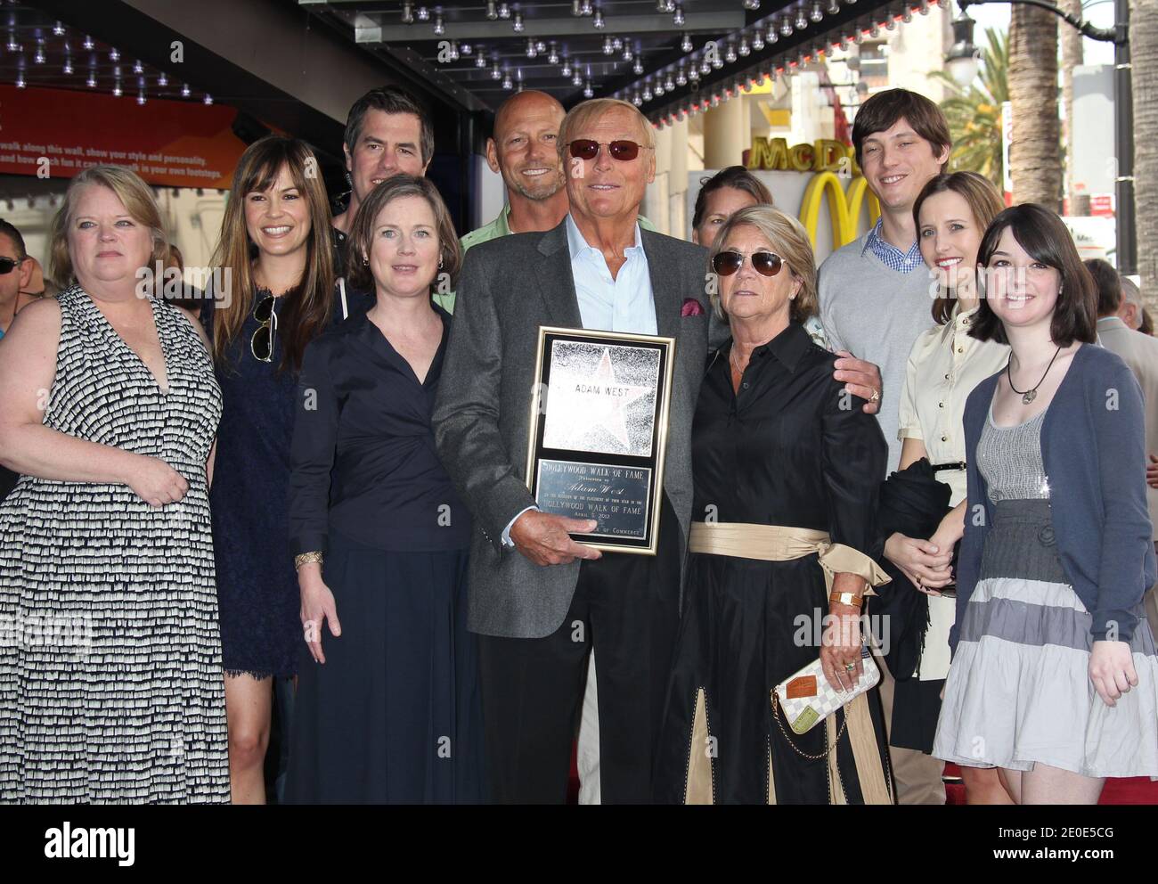 Adam West, Adam West honored with his own Star on the Hollywood Walk of ...