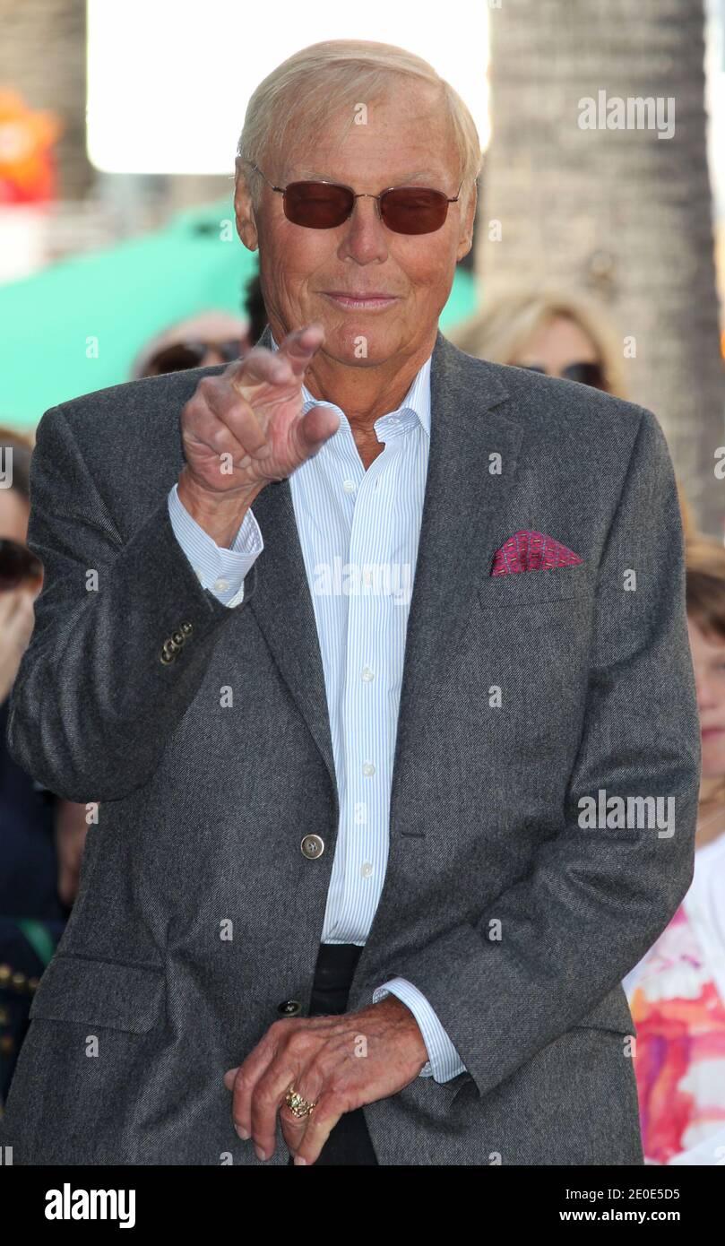 Adam West, Adam West honored with his own Star on the Hollywood Walk of ...