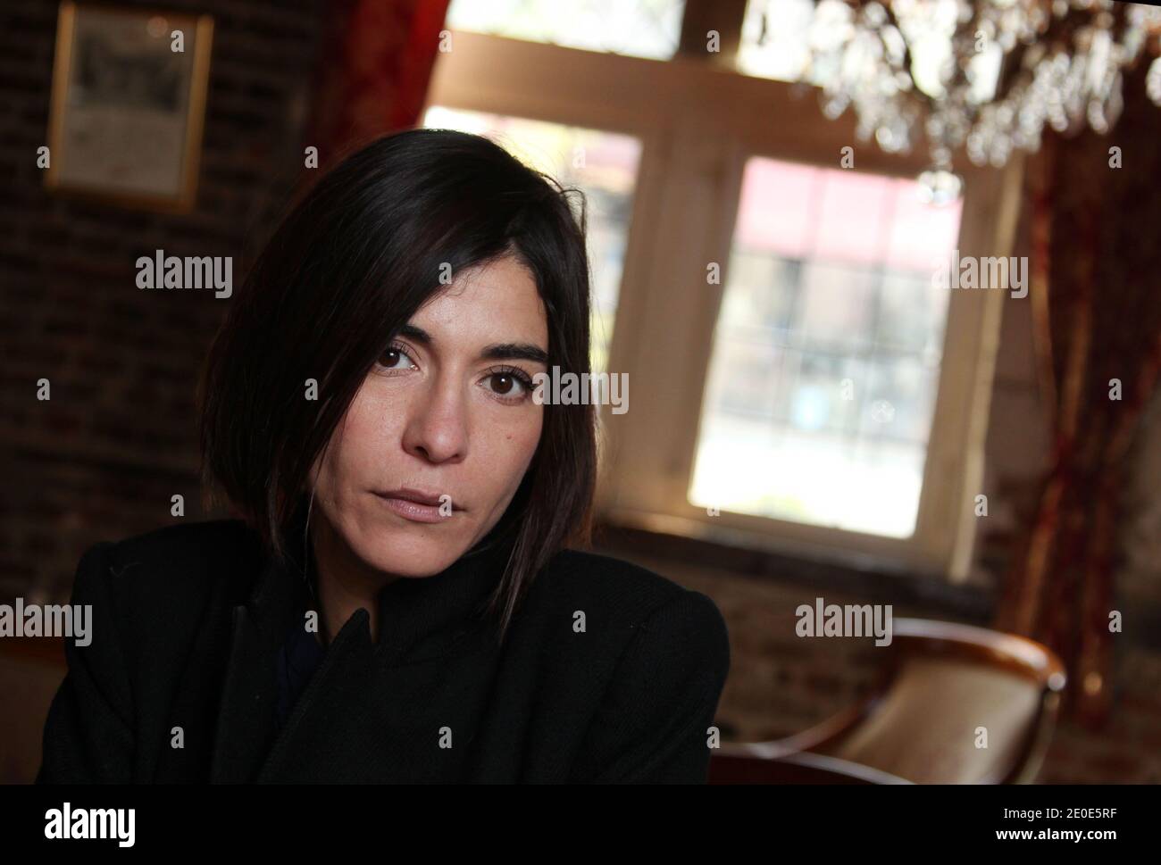 Lubna Azabal poses for our photographer during the Festival 2 Cinema ...