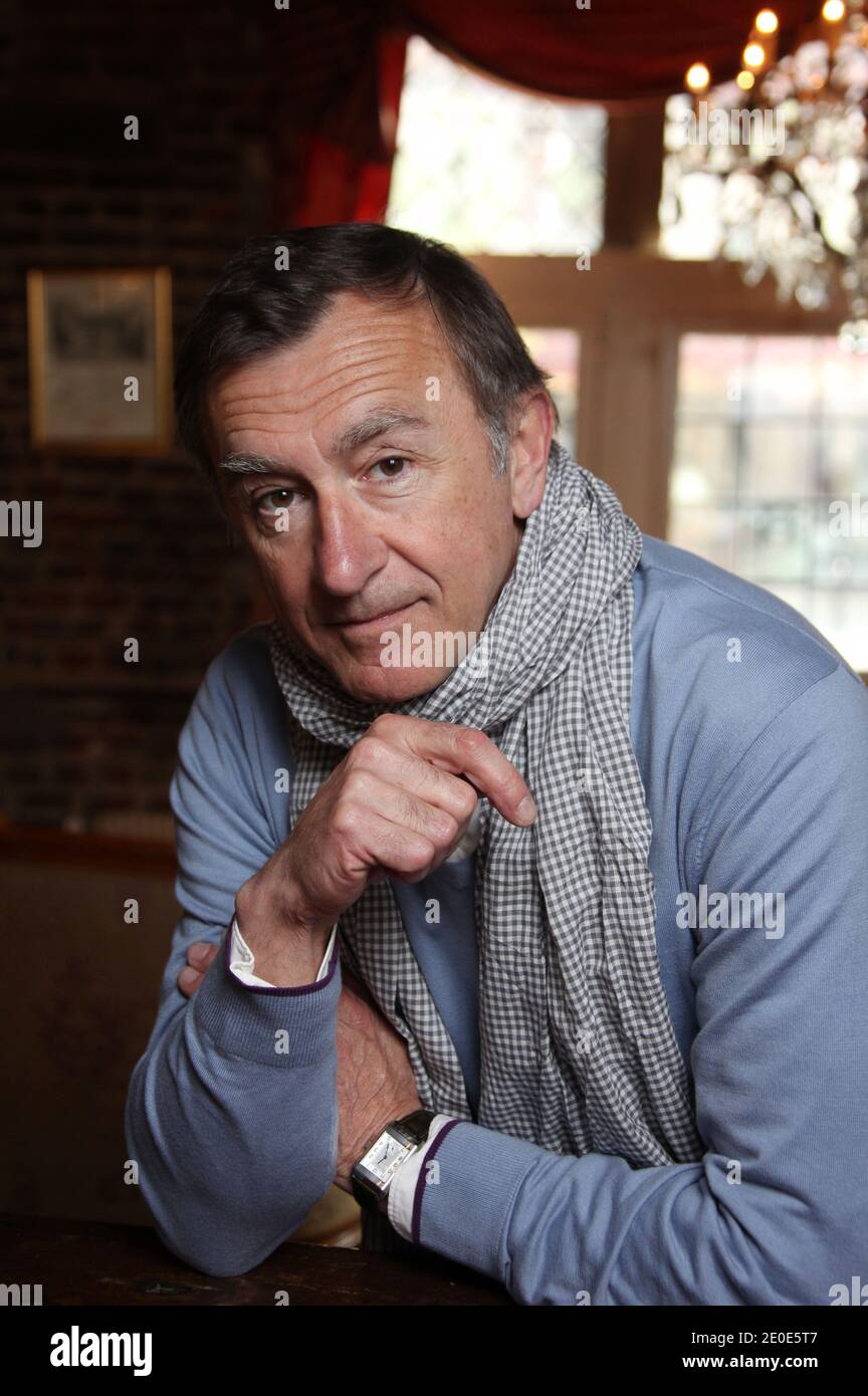 Christophe Malavoy poses for our photographer during the Festival 2 ...