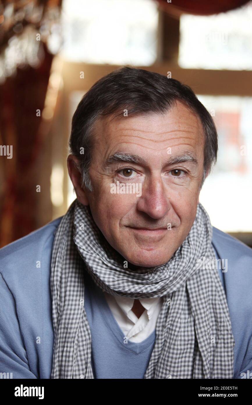 Christophe Malavoy poses for our photographer during the Festival 2 ...