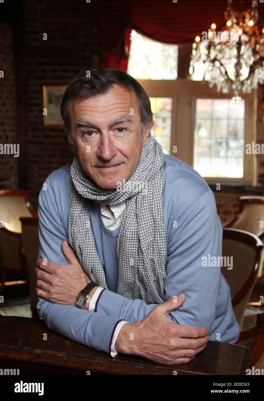 Christophe Malavoy poses for our photographer during the Festival 2 ...