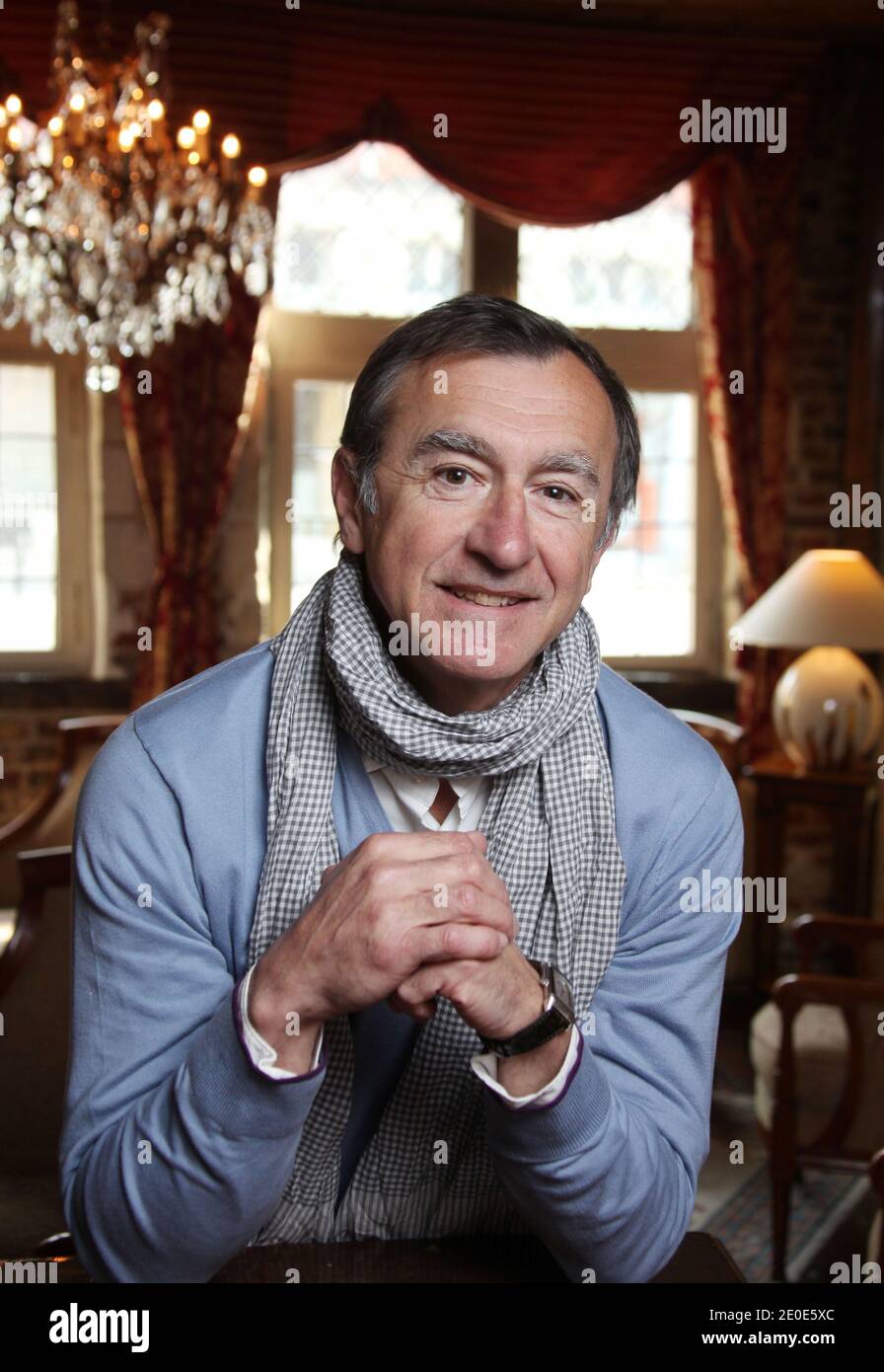 Christophe Malavoy poses for our photographer during the Festival 2 ...