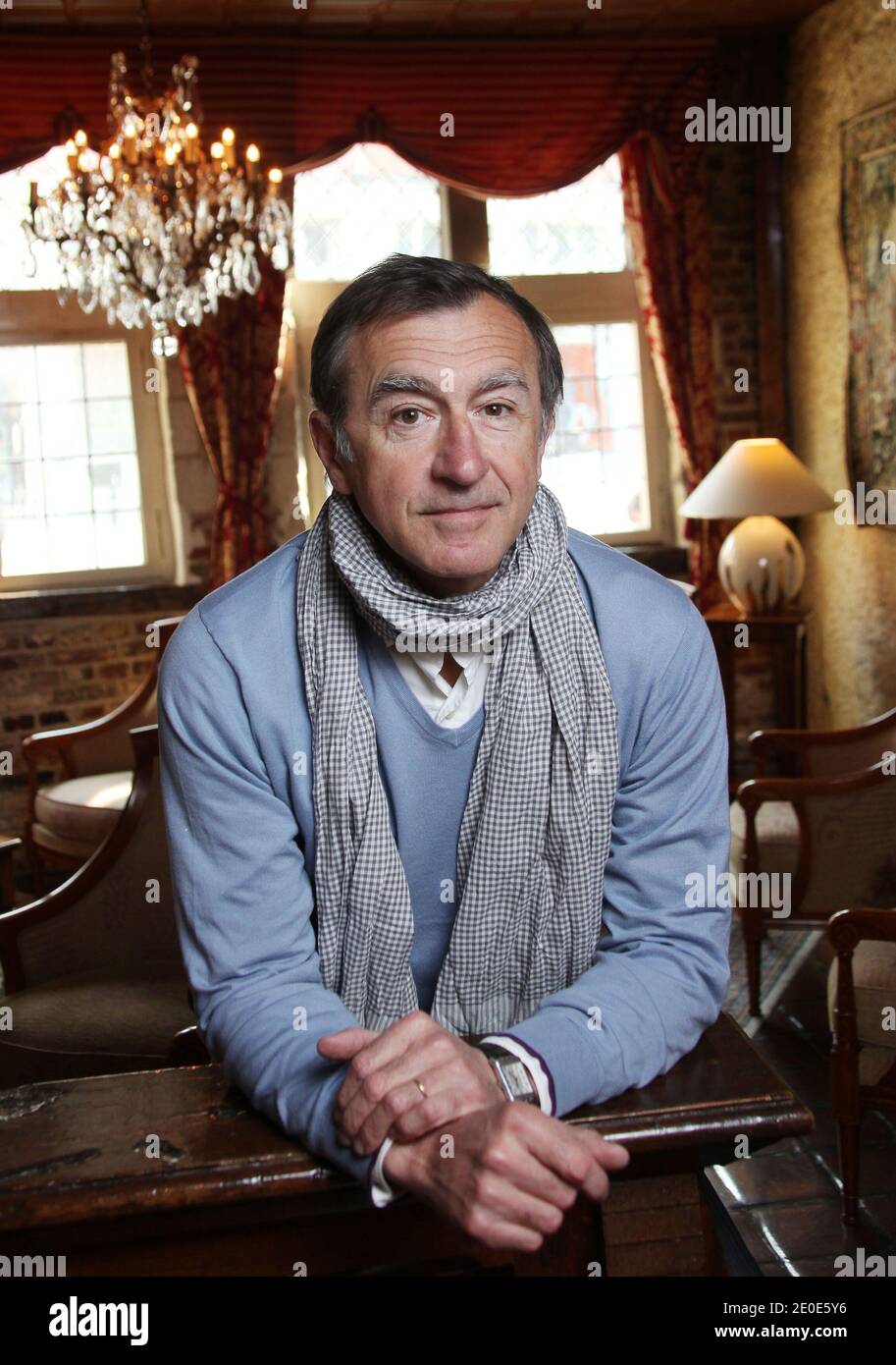 Christophe Malavoy poses for our photographer during the Festival 2 ...