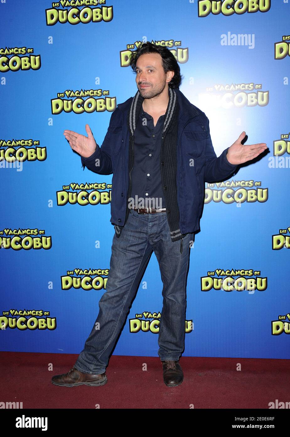 Bruno Salomone attending the premiere of 'Les Vacances De Ducobu' at ...
