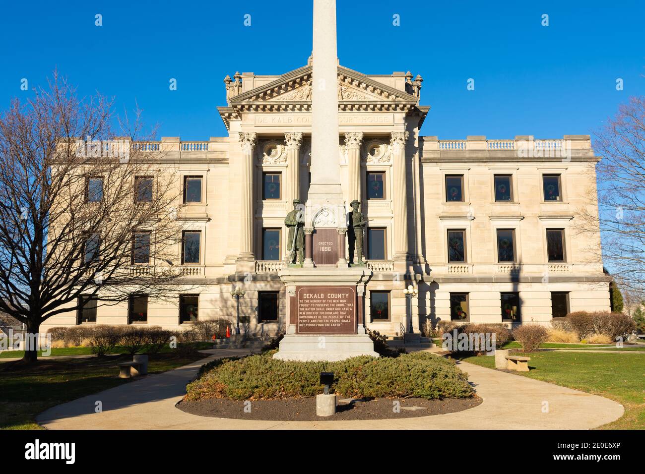 Old dekalb county courthouse hi-res stock photography and images - Alamy