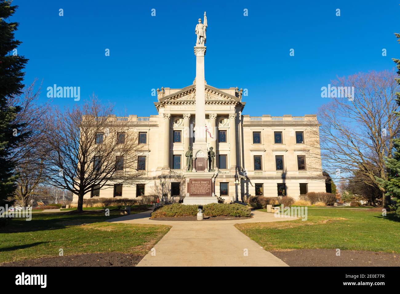 Dekalb county courthouse hi-res stock photography and images - Alamy