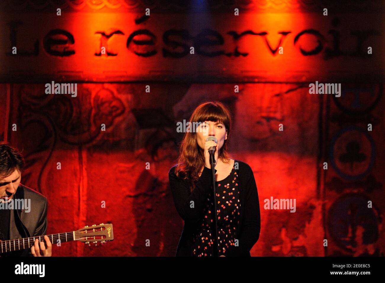 Emily Pello performs during the MDV Reservoir awards party held at le ...