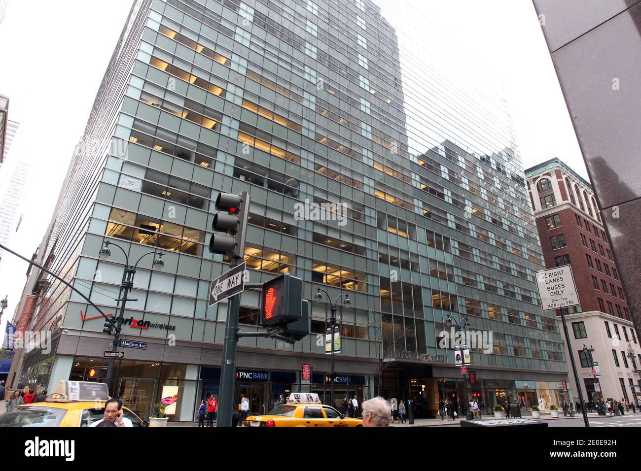 Twitter building on Madison Avenue in New York City, NY, USA on April ...