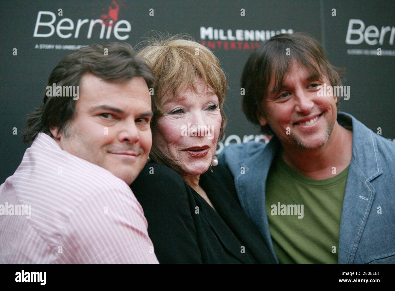 Jack Black, Shirley MacClaine and Richard Linklater arrive to the ...
