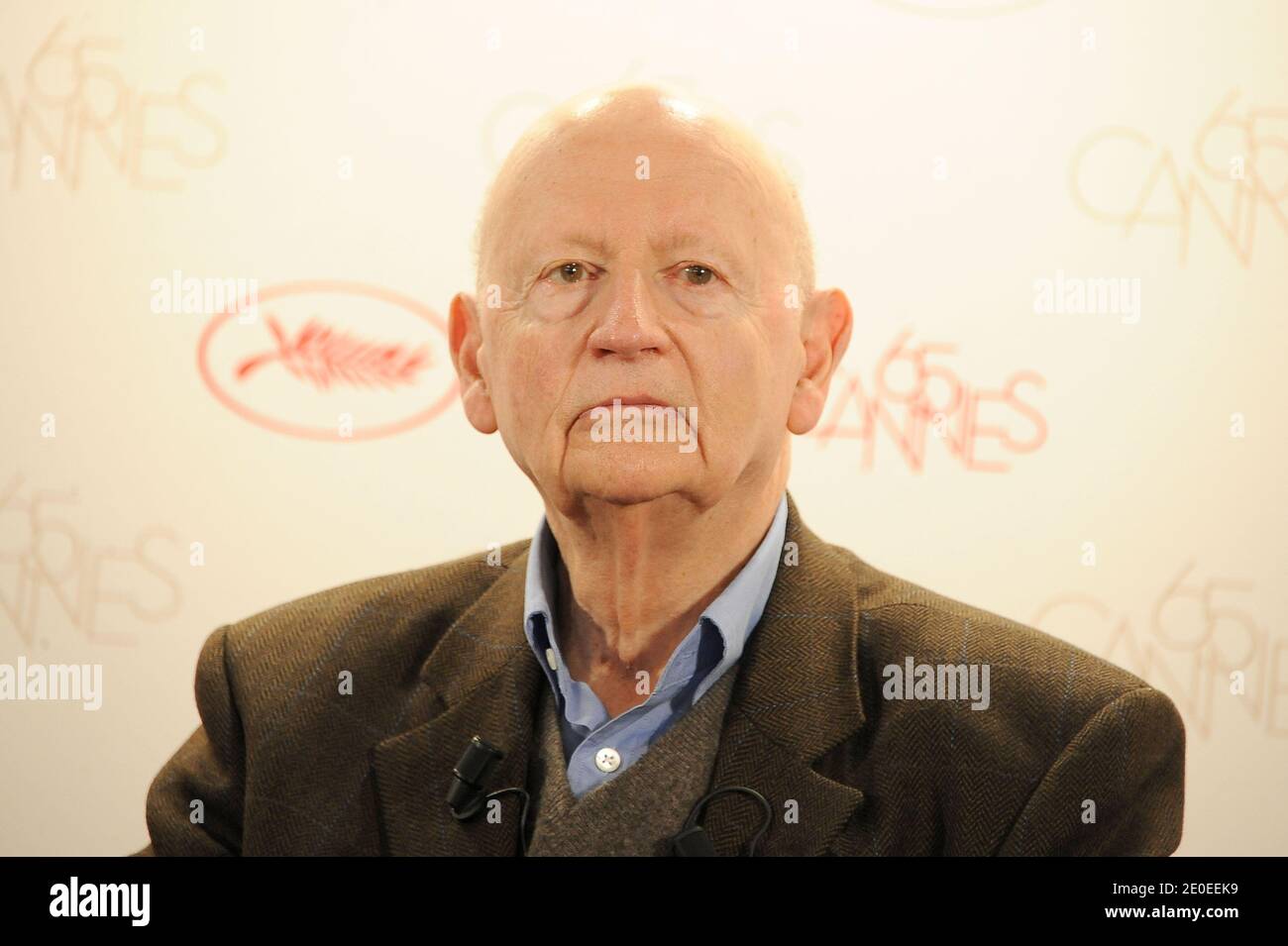 Cannes Film Festival President Gilles Jacob attending a press ...