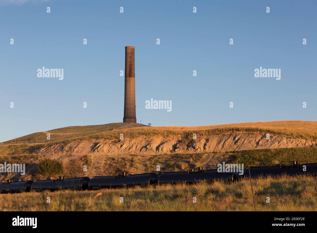 Montana smokestack state park hi-res stock photography and images - Alamy