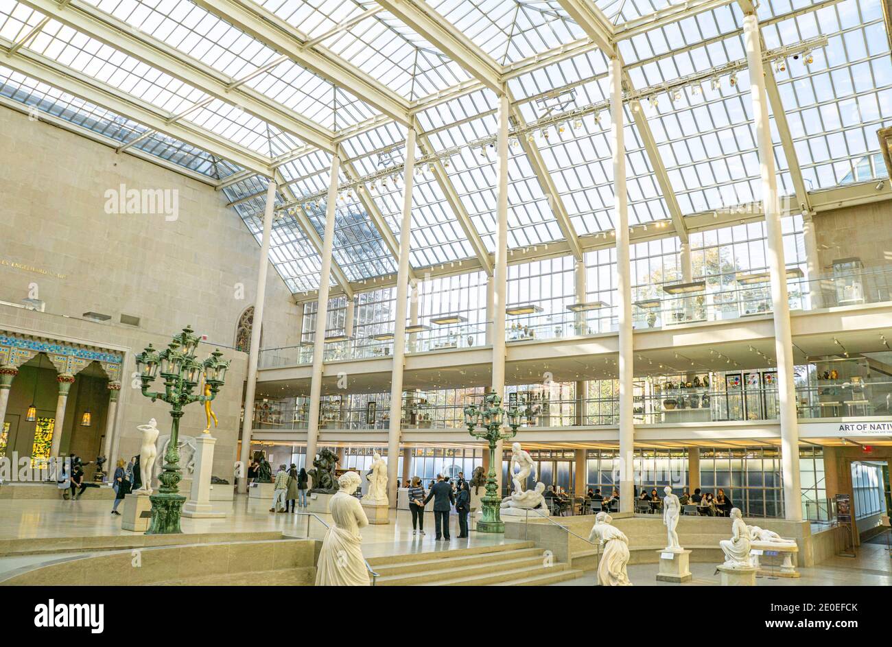 American Wing, Metropolitan Museum of Art, New York City, New York, USA ...