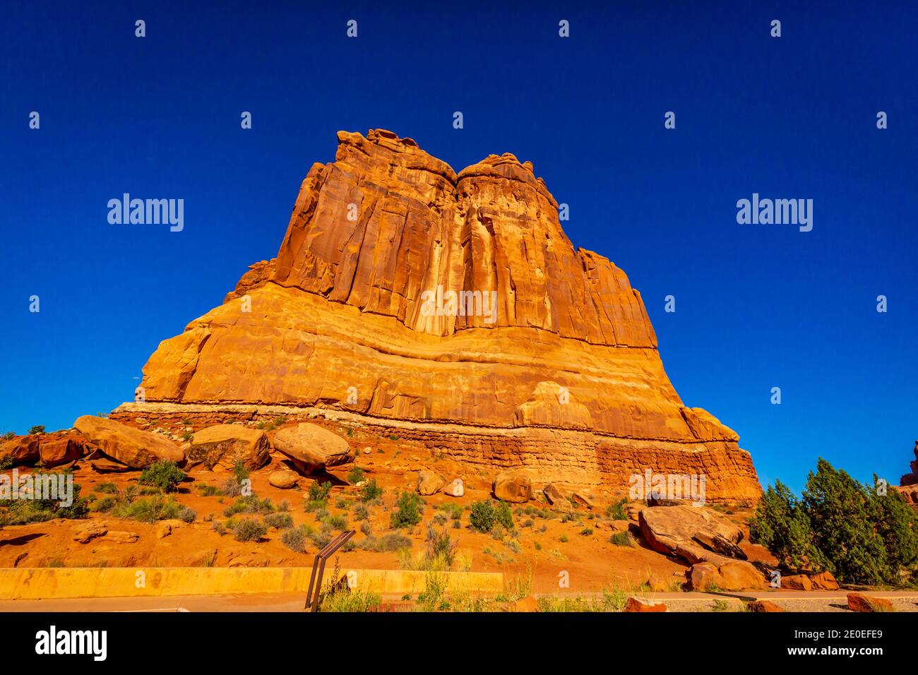 Courthouse towers in arches hi-res stock photography and images - Alamy