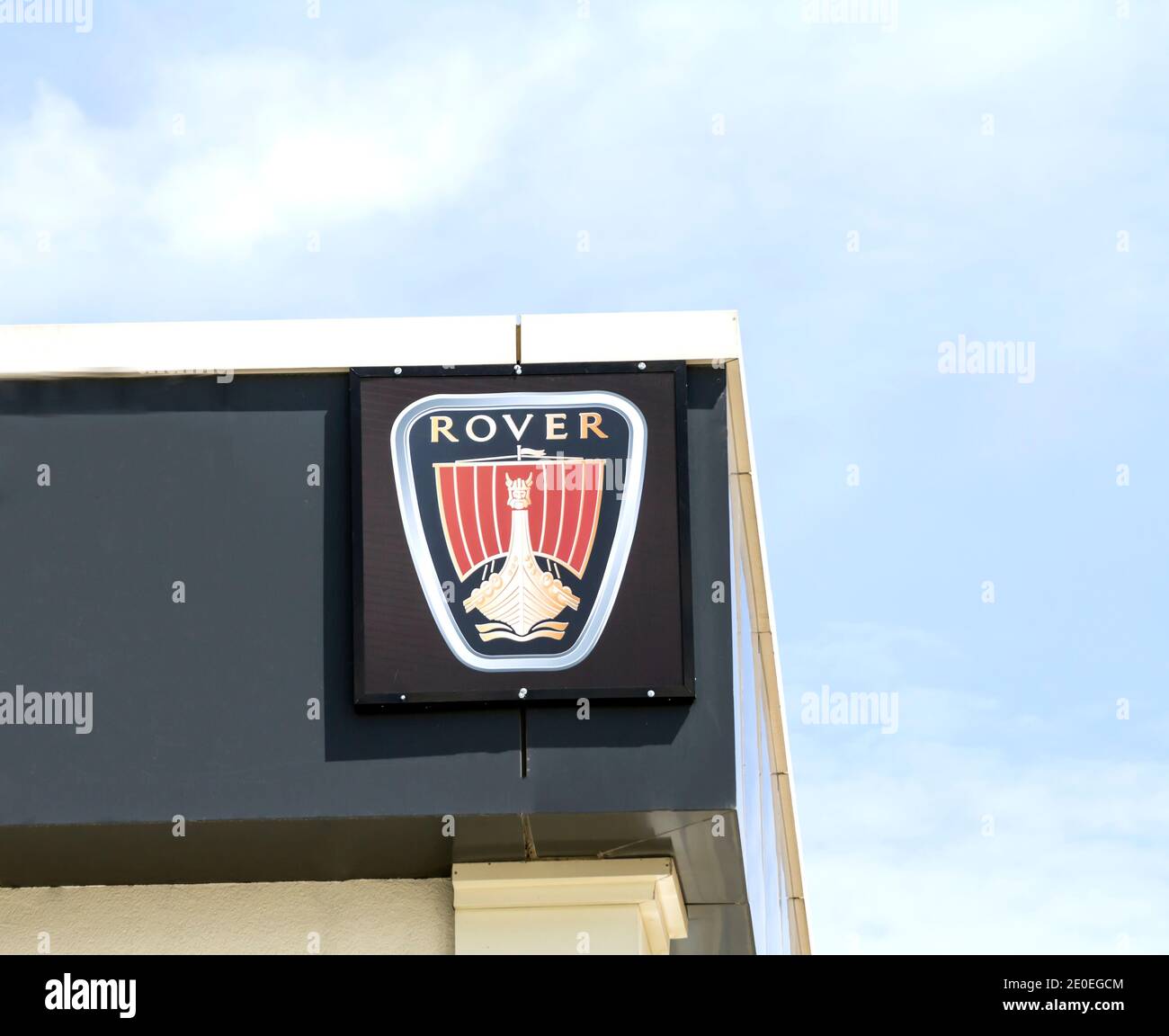 Ankara, TURKEY : Rover dealership sign. Land Rover is a brand of the ...
