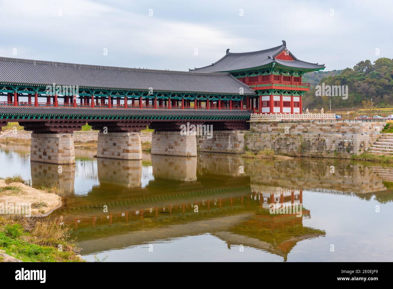 Woljeonggyo Bridge in Gyeongju, Republic of Korea Stock Photo - Alamy
