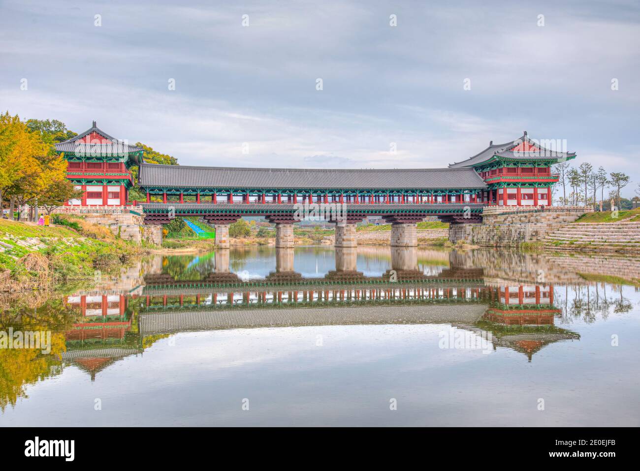 Woljeonggyo Bridge in Gyeongju, Republic of Korea Stock Photo - Alamy