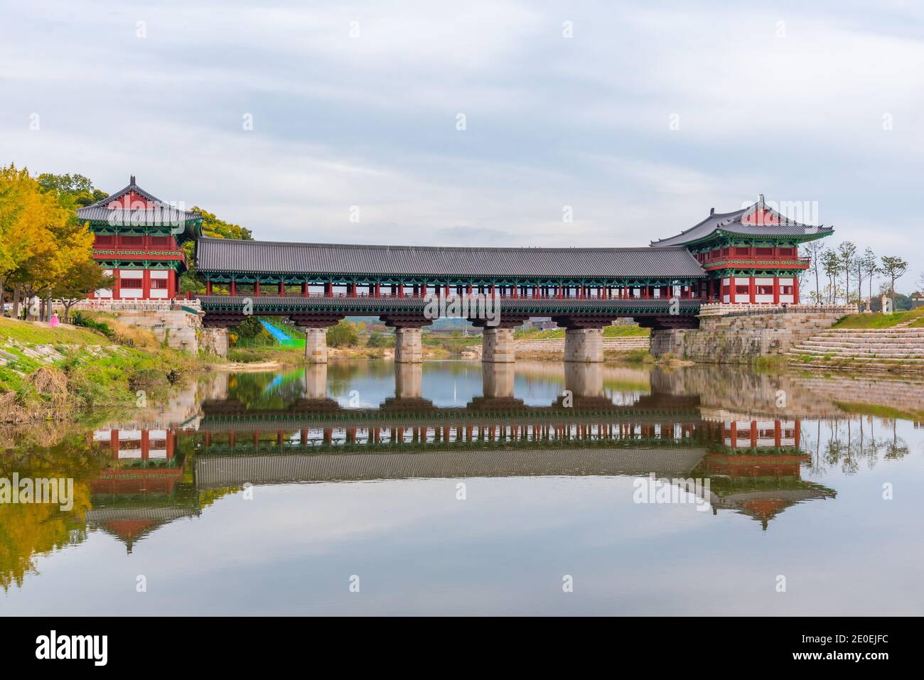 Woljeonggyo Bridge in Gyeongju, Republic of Korea Stock Photo - Alamy
