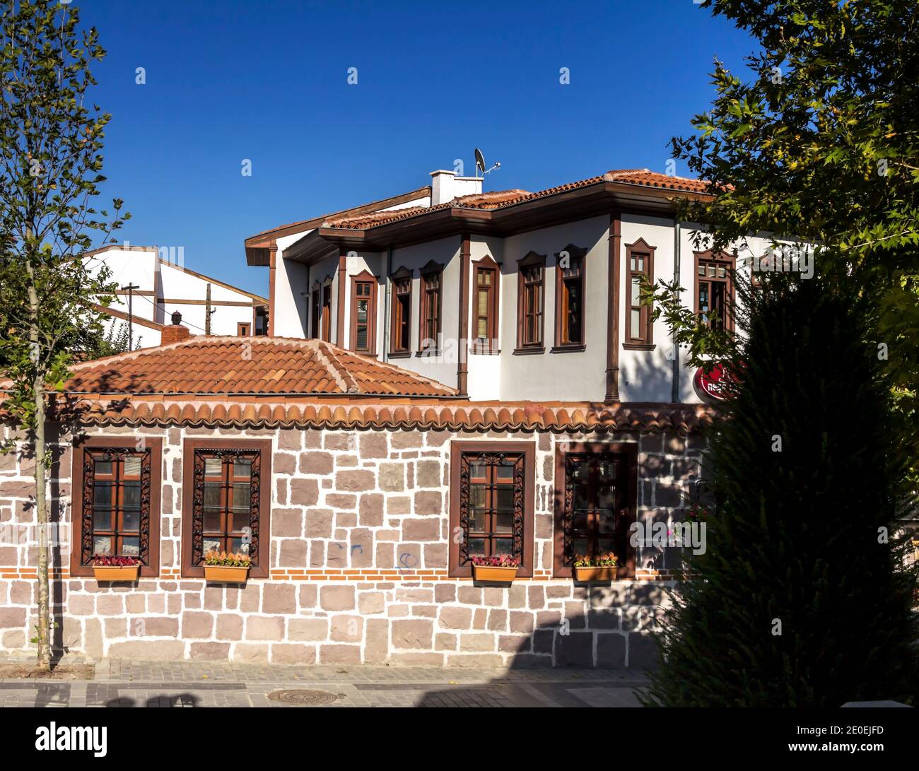 traditional Turkish houses in Ankara, Turkey Stock Photo - Alamy
