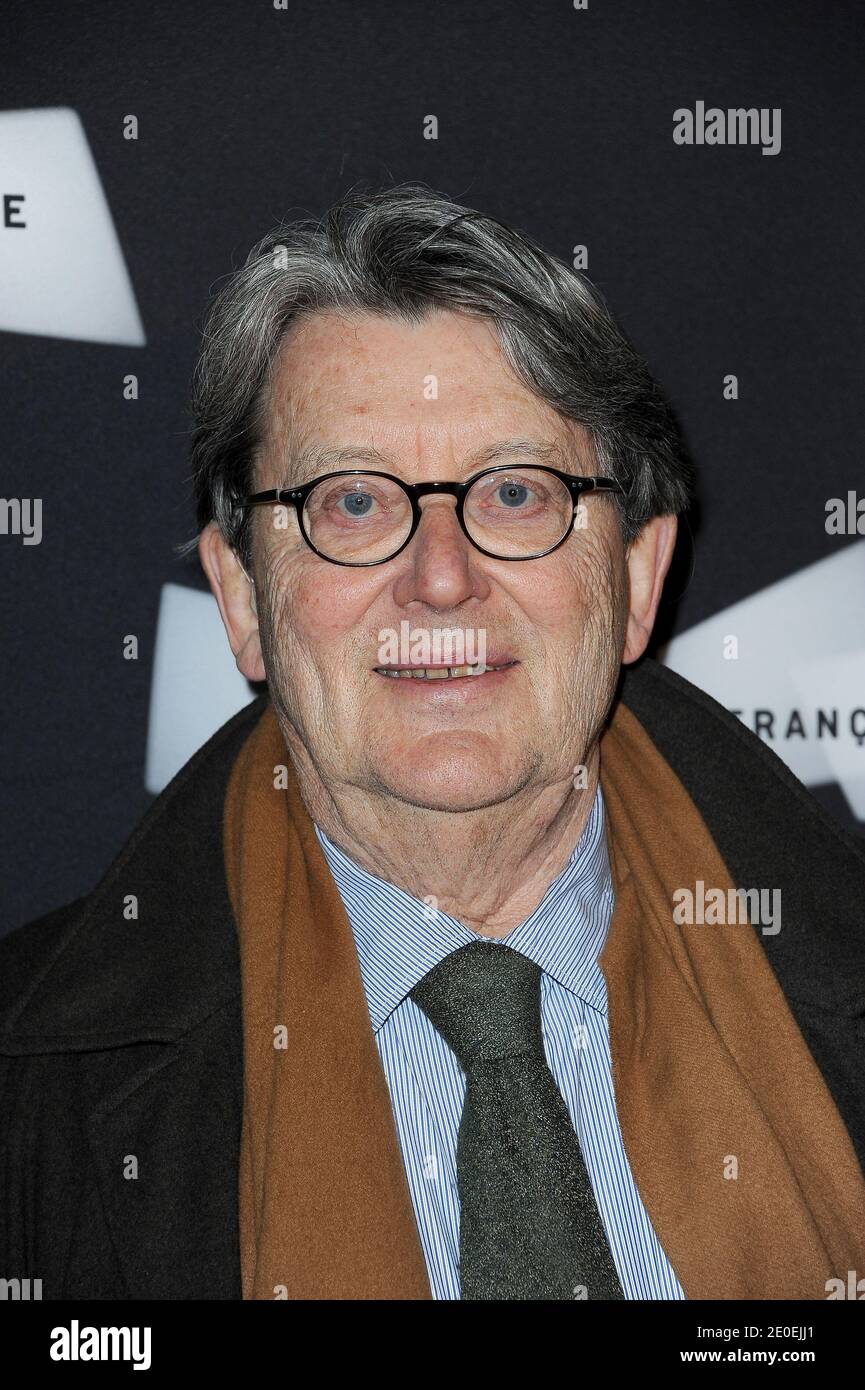 Philippe Collin attending the launch of 'Conversation avec Alain ...