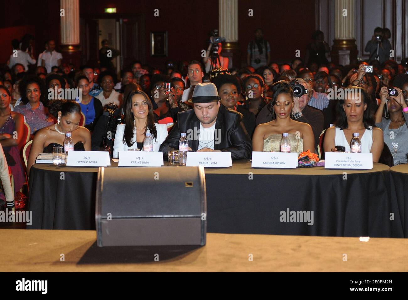 Princess lover, Vincent Mcdoom ,Raphael Yem, Karine Lima attending Miss ...