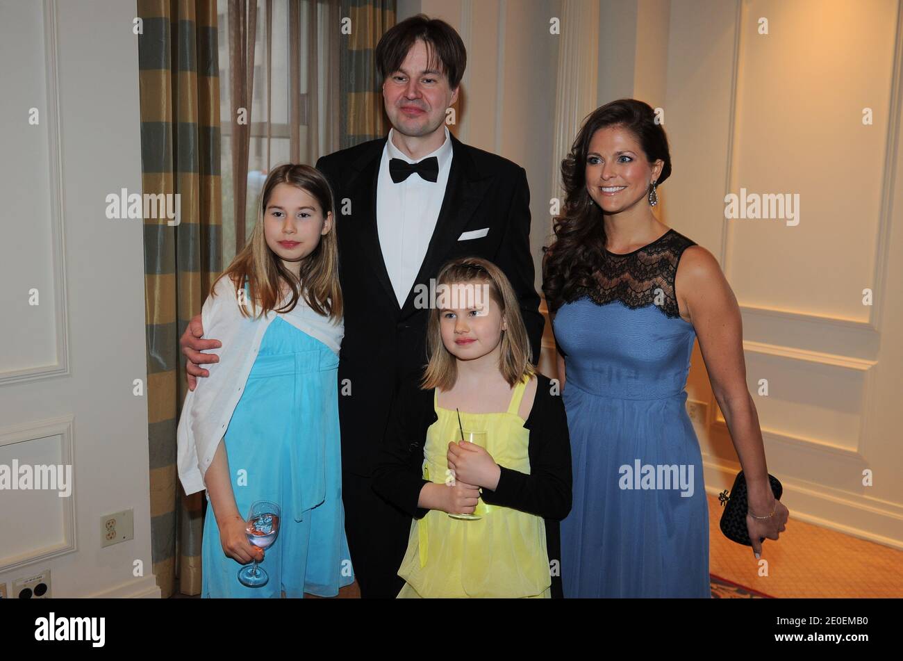 Rose-Marie Mattei, H.R.H. Princess Madeleine of Sweden and Peter Mattei ...