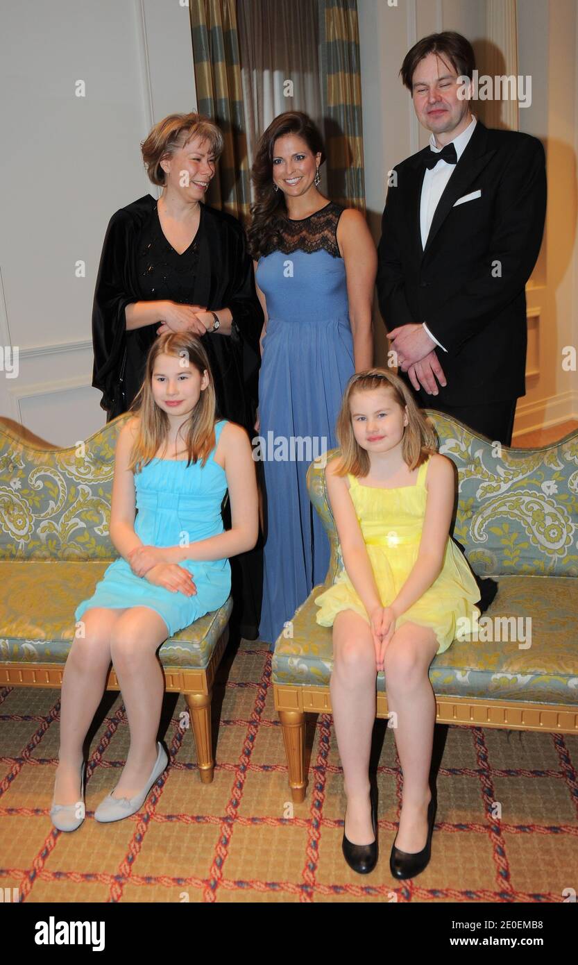 Rose-Marie Mattei, H.R.H. Princess Madeleine of Sweden and Peter Mattei ...