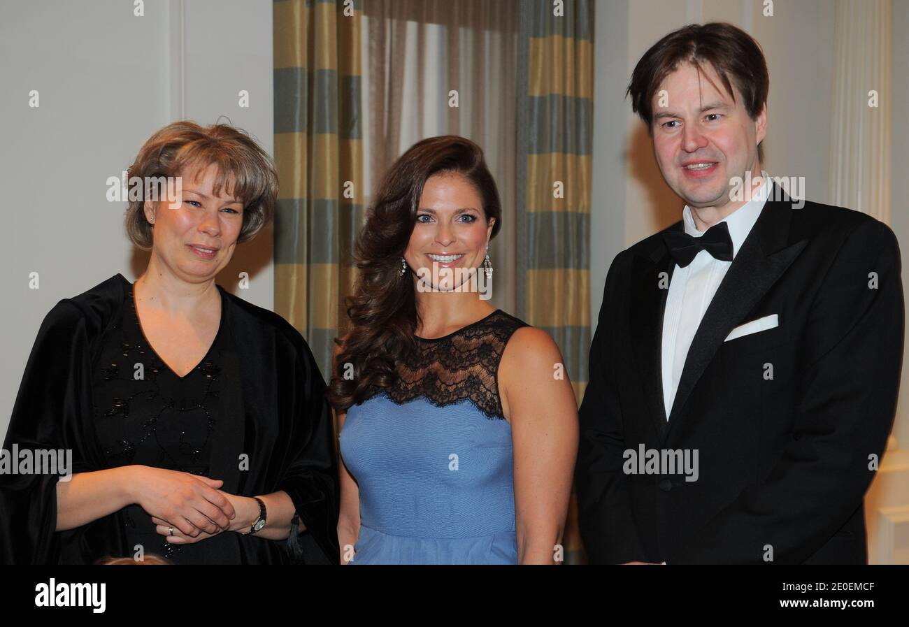 Rose-Marie Mattei, H.R.H. Princess Madeleine of Sweden and Peter Mattei ...
