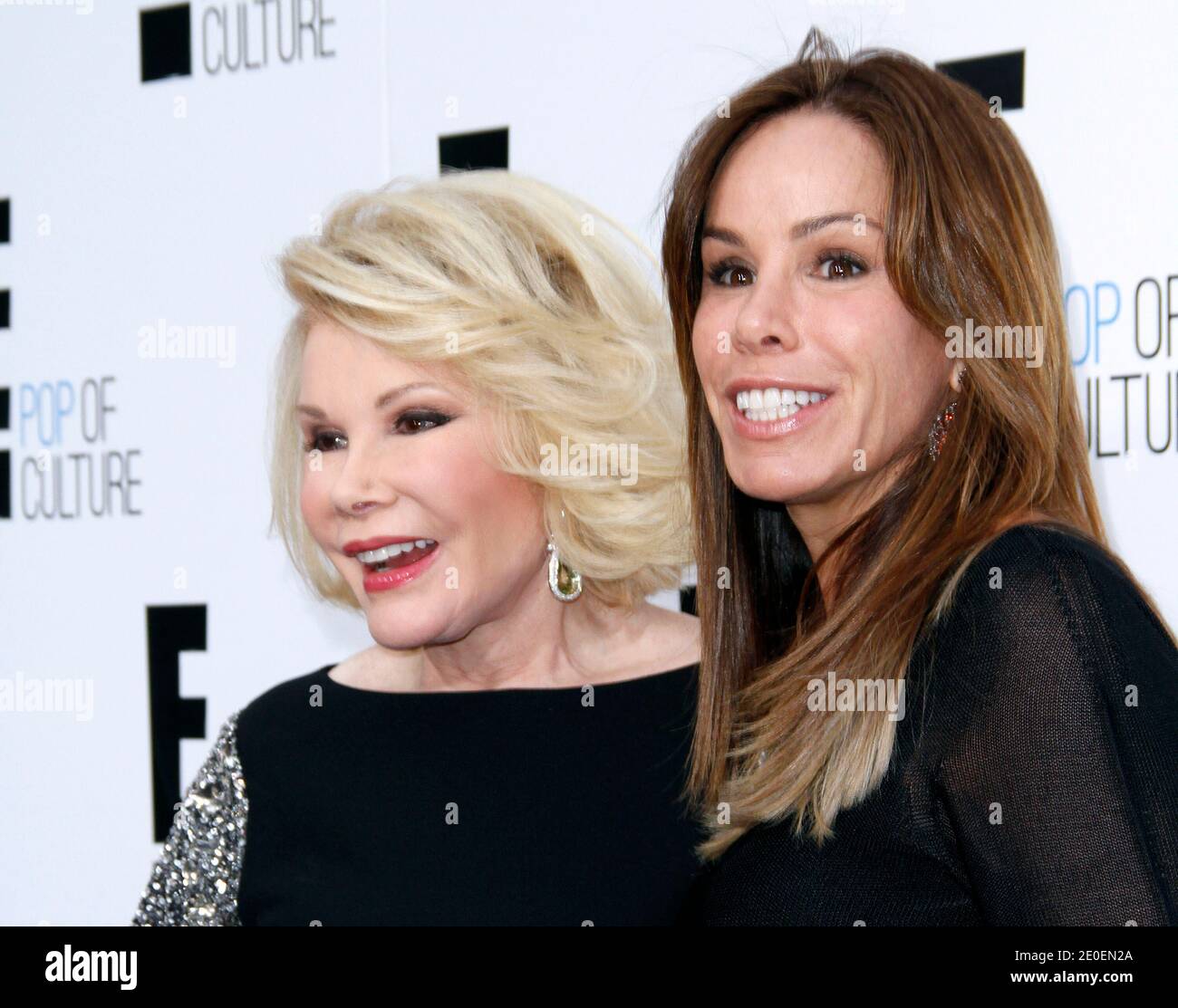 Joan Rivers and Melissa Rivers attend the E! Network Upfront event at ...