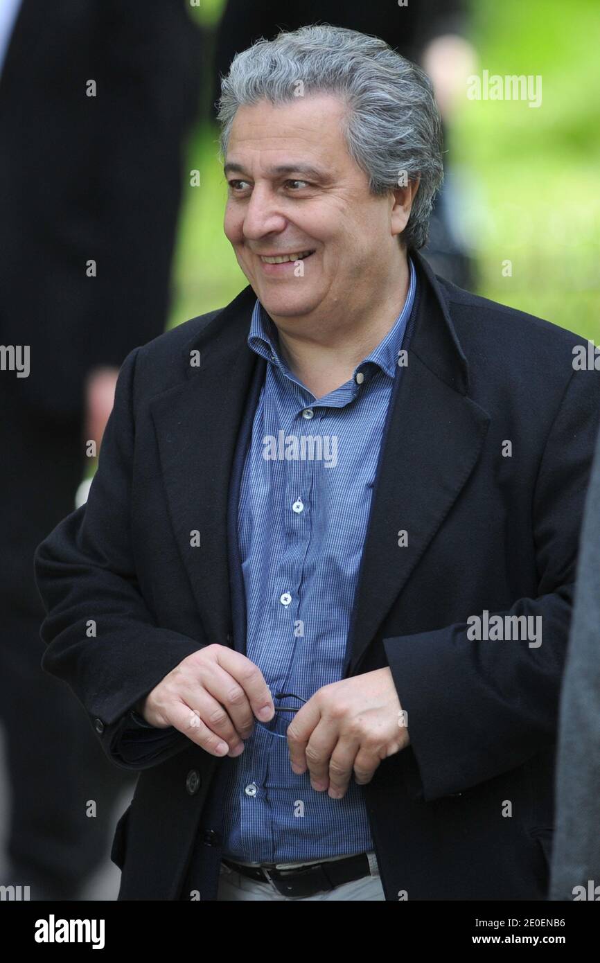 French actor Christian Clavier is pictured during France's incumbent ...