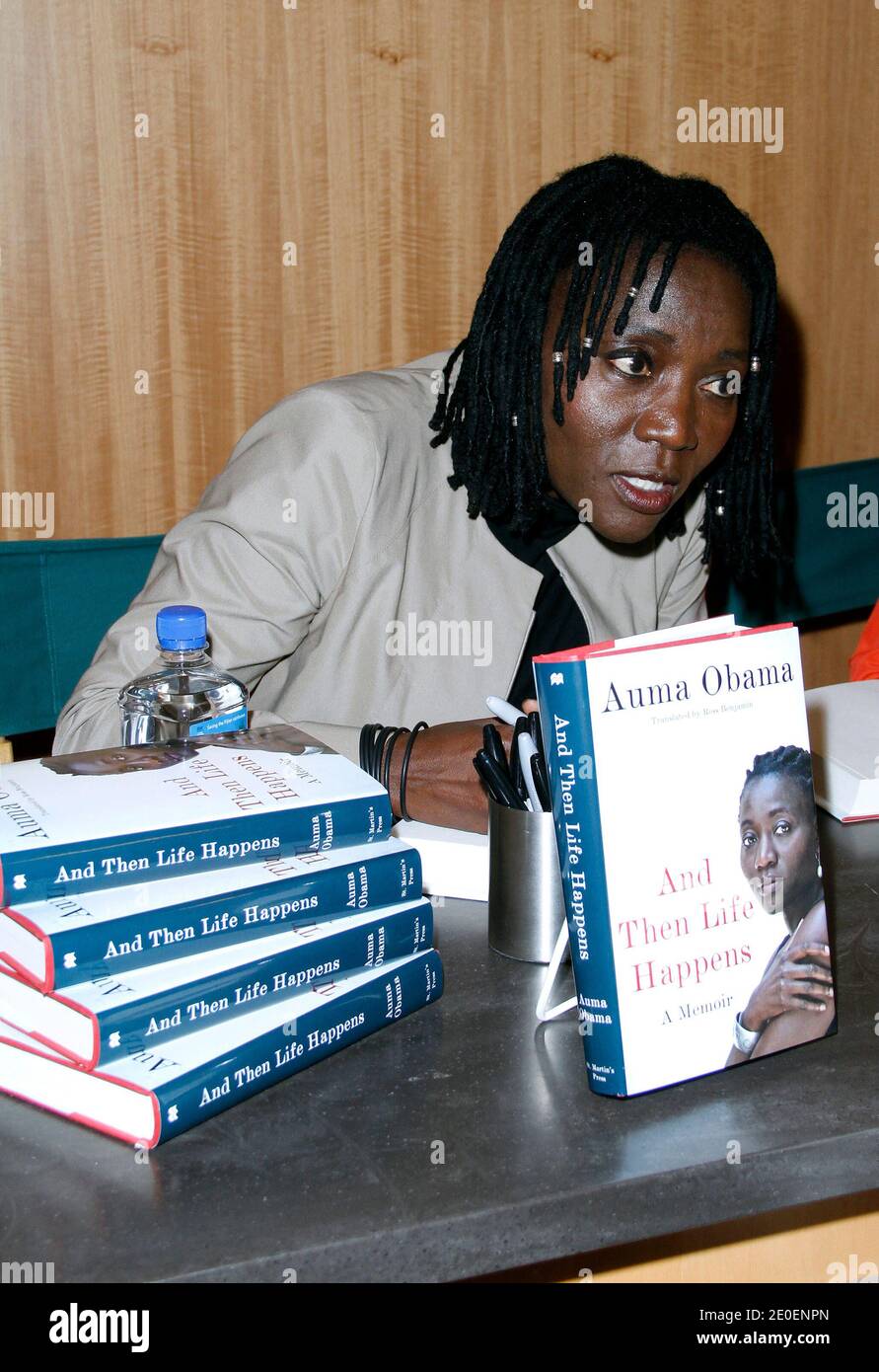 Auma obama hi-res stock photography and images - Alamy