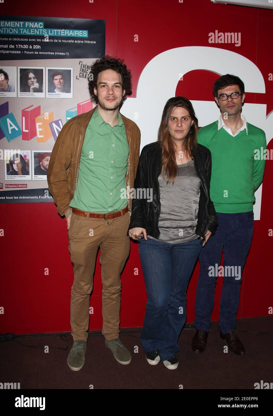 Arthur Dreyfus, Stephanie Polack and Mathieu Simonet attending the ...
