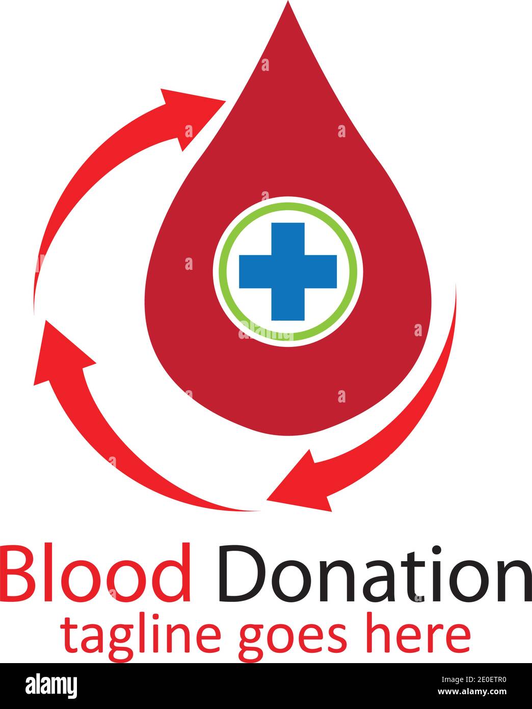 Blood Donation Logo Template Design Vector Blood logo template vector ...