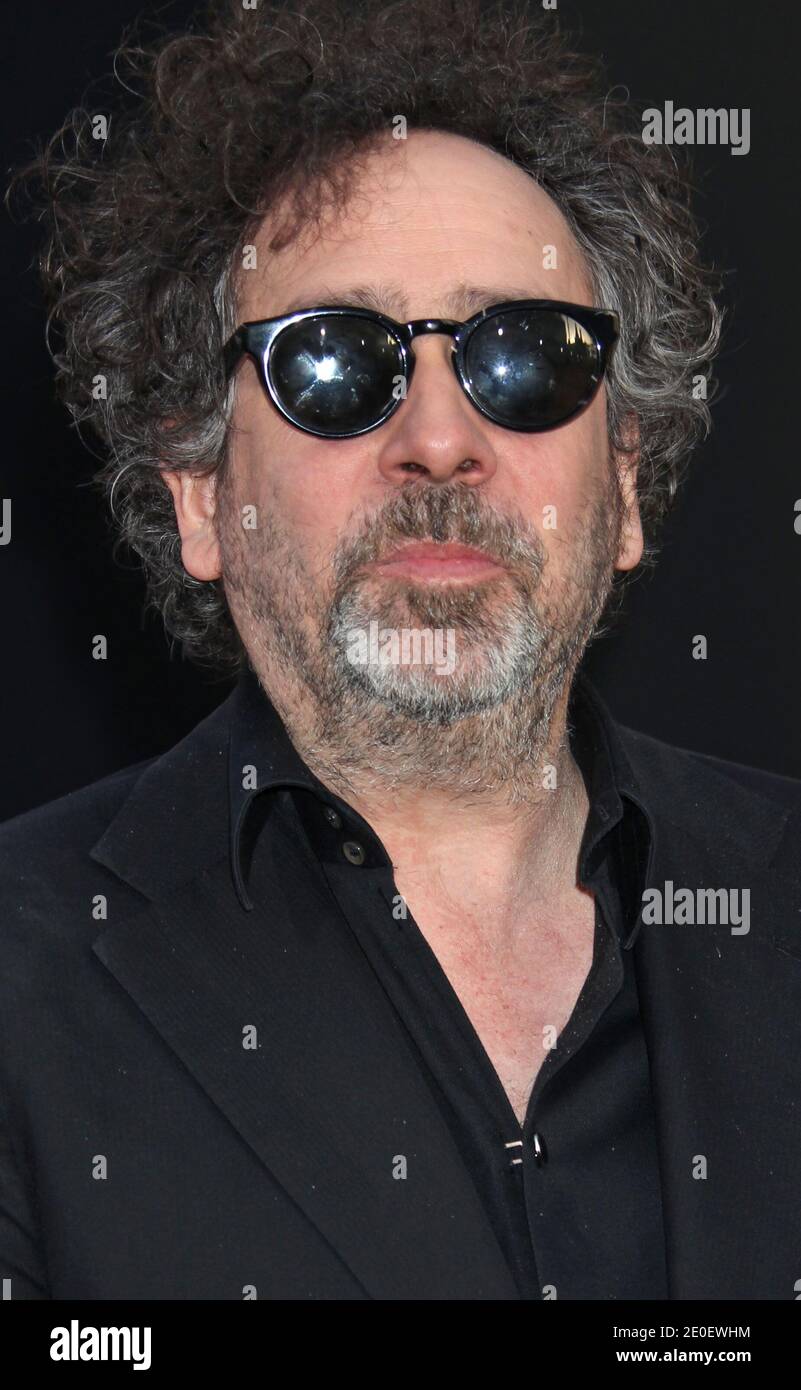 Tim Burton attends Warner Brothers Pictures LA Premiere for Dark ...