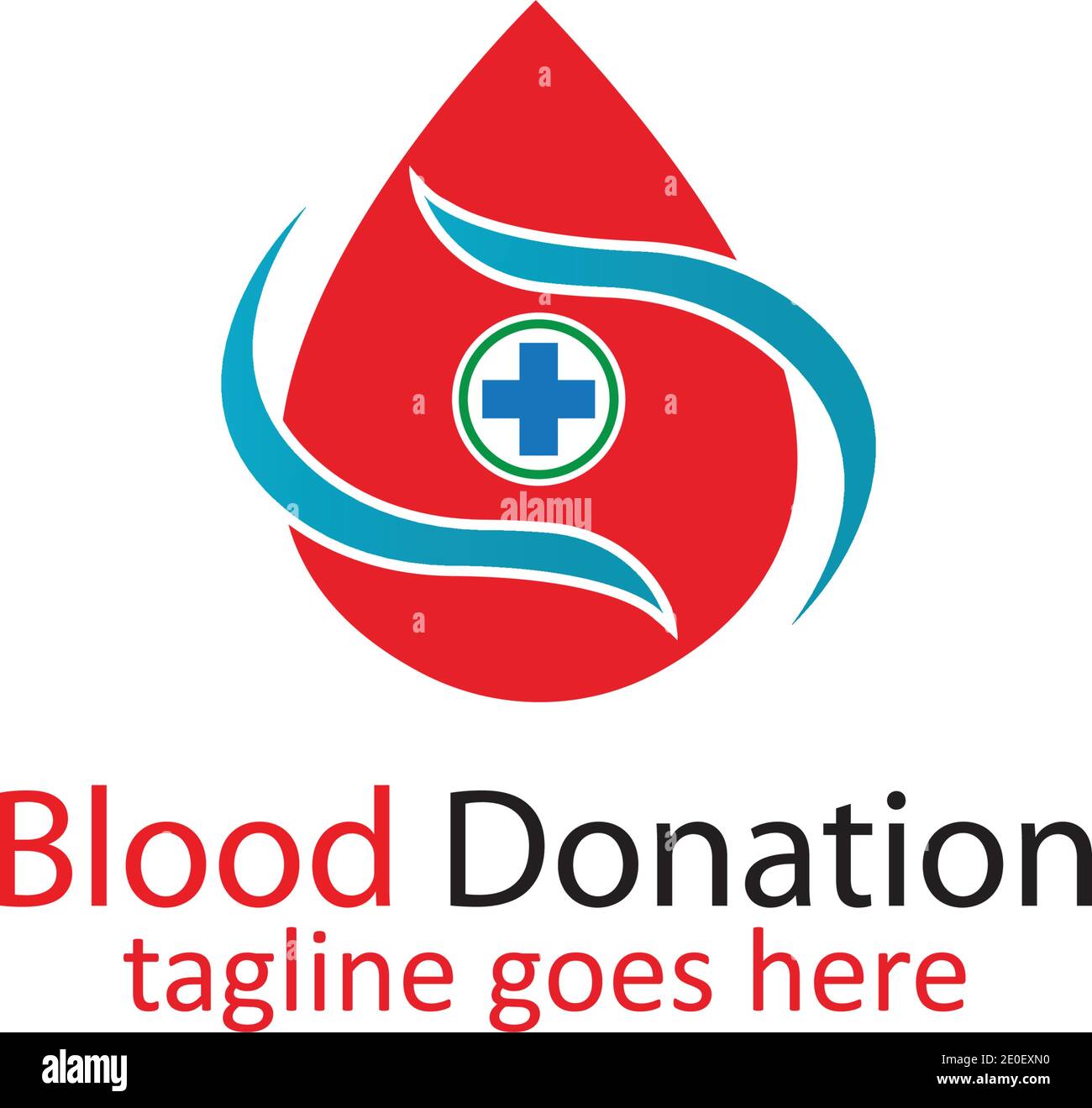 Blood Donation Logo Template Design Vector Blood logo template vector ...