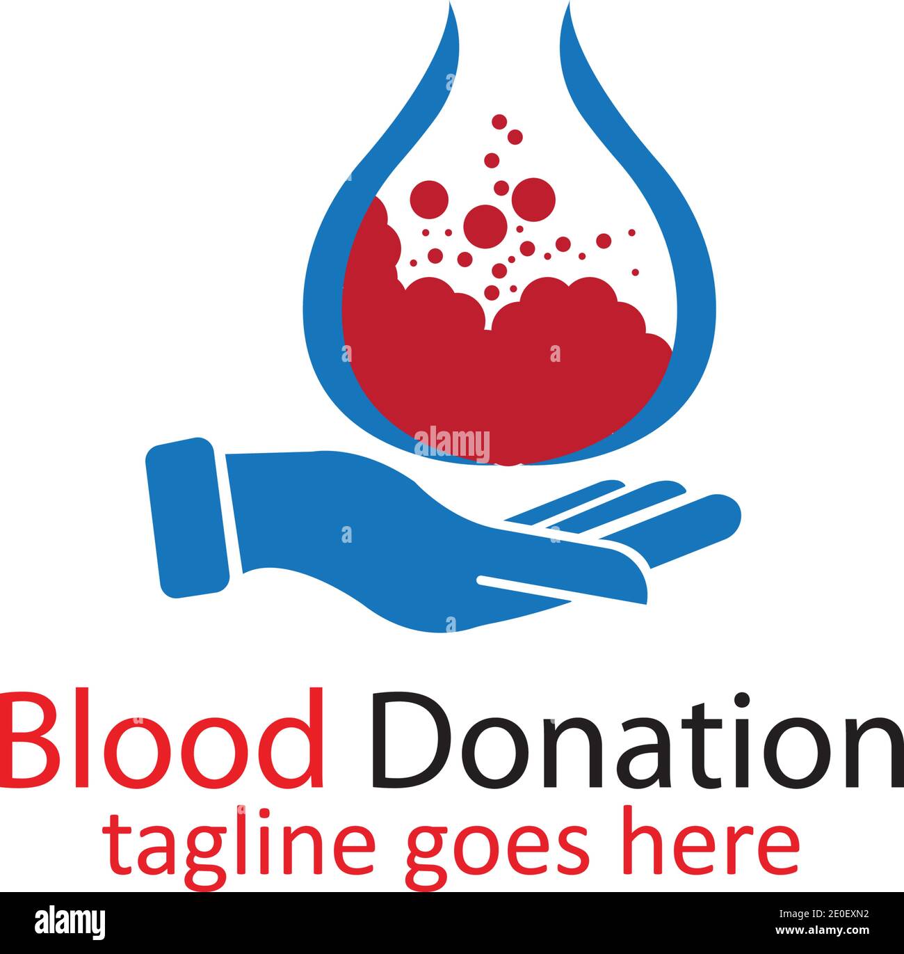 Blood Donation Logo Template Design Vector Blood logo template vector ...