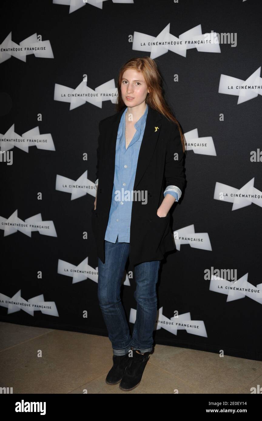 Agathe Bonitzer arriving to the Bulle Ogier movie retrospective held at ...