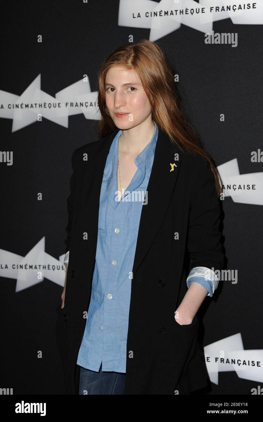 Agathe Bonitzer arriving to the Bulle Ogier movie retrospective held at ...