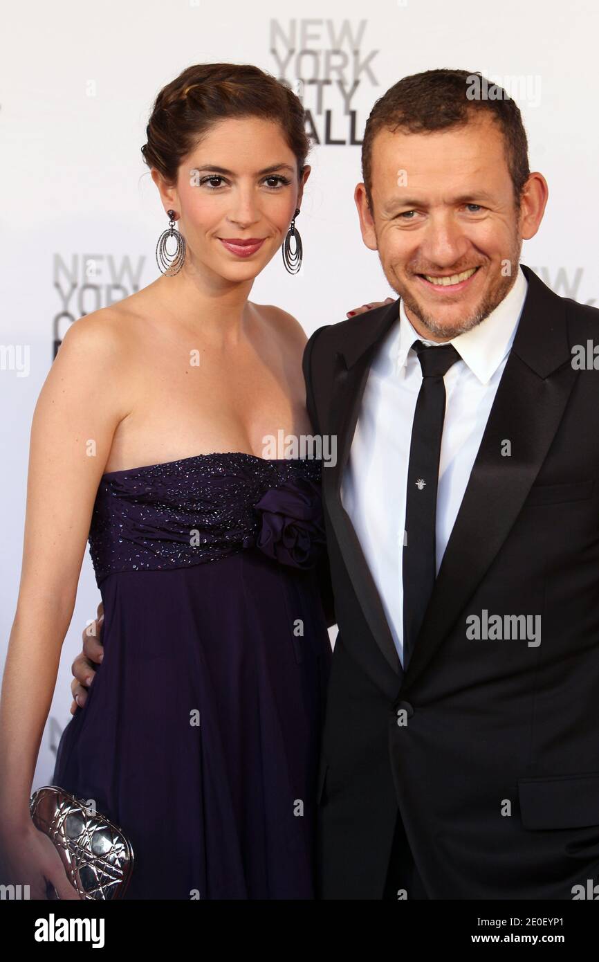 French actor Dany Boon with his wife Yael Harris attend the 2012 New ...